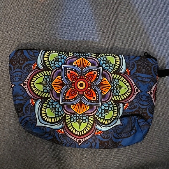 Zulily | Bags | Flower Design Makeup Bag | Poshmark